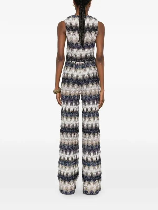 Missoni Patterned Viscose Pants - Multicolor