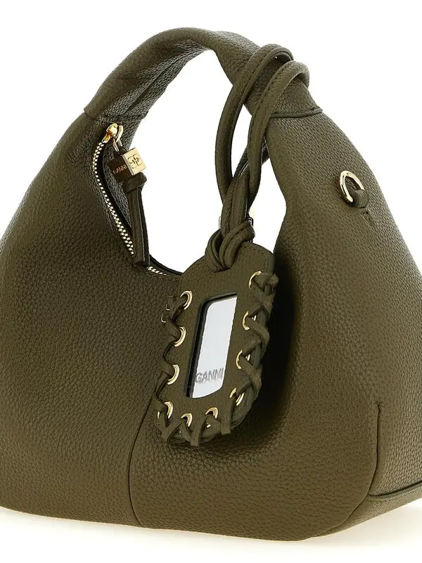 GANNI Mini Hobo' Handbag - Green