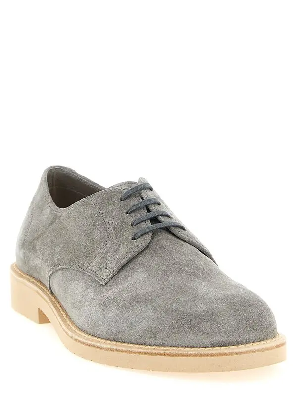 Brunello Cucinelli Derby Light' Lace Up Shoes