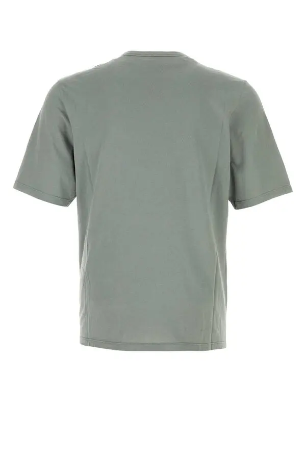 Saint Laurent Sage Cotton T-shirt - Green