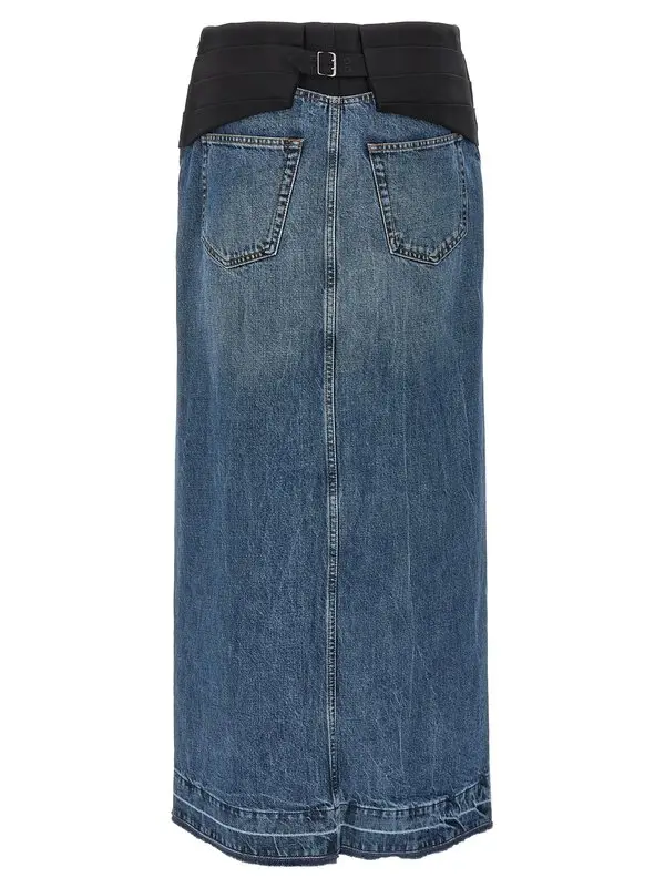 Stella McCartney Tuxedo Band Skirt