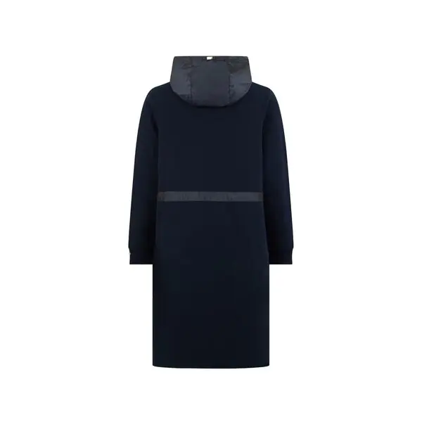 Herno Hooded Coat - Blue