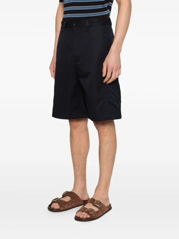 Gucci Cotton Twill Shorts