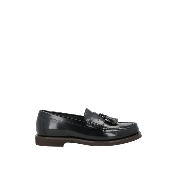 Brunello Cucinelli Leather Penny Loafer