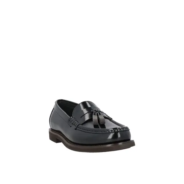Brunello Cucinelli Leather Penny Loafer