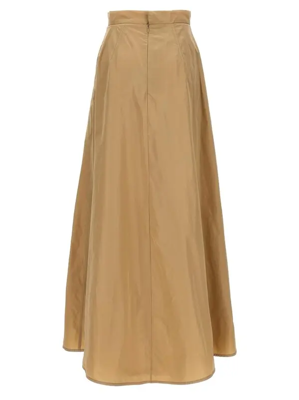 JIL SANDER Long Flared Skirt