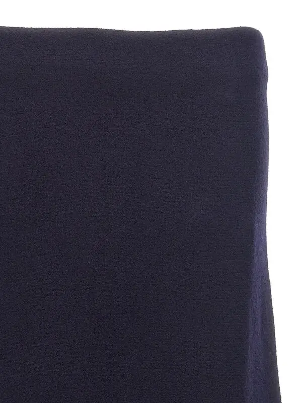 JIL SANDER Long Wool Skirt