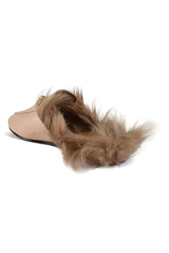 Gucci Princetown Mules - Cream