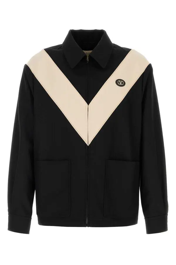 Valentino Garavani Gabardine Jacket - Black