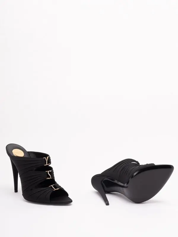 Saint Laurent Emilie` Sandals - Multicolor