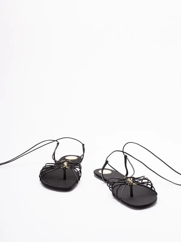 Saint Laurent Babylone` Sandals - Multicolor