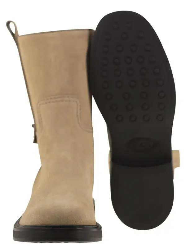 TOD'S Suede Ankle Boot