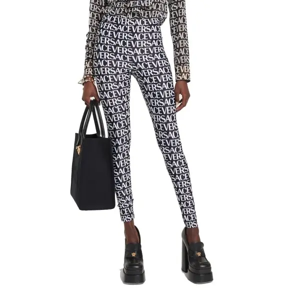 Versace Logo Leggings
