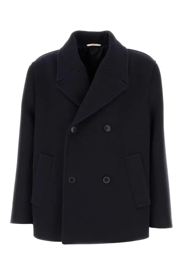 Valentino Garavani Midnight Wool Coat