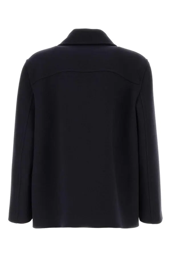 Valentino Garavani Midnight Wool Coat