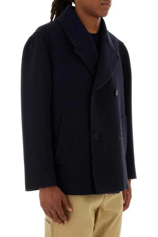 Valentino Garavani Midnight Wool Coat