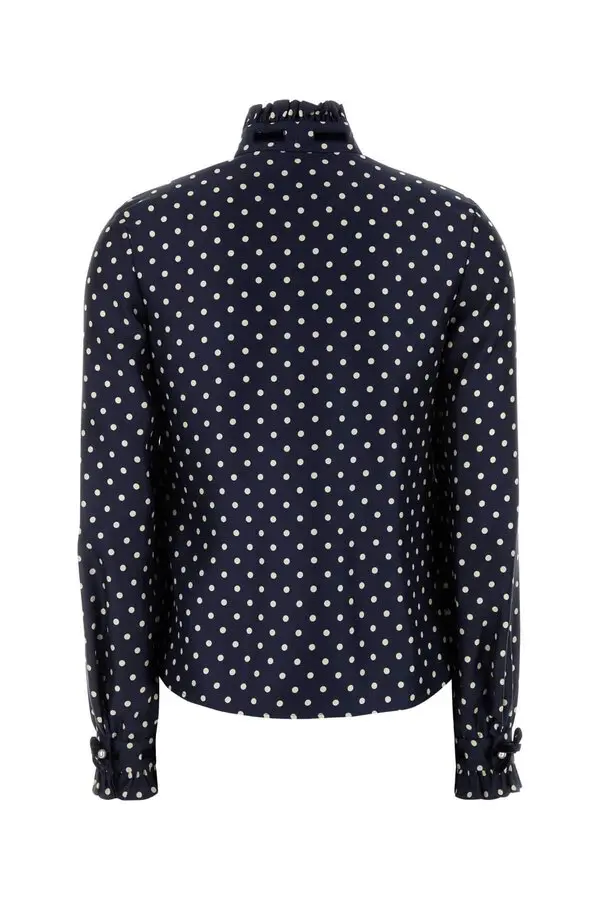 Valentino Garavani Printed Satin Shirt