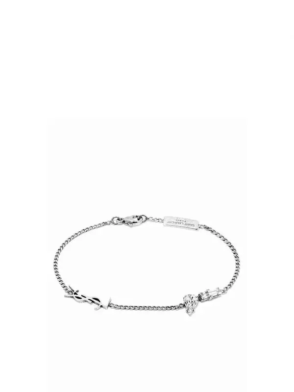 Saint Laurent Cassandre Charm Bracelet - Multicolor
