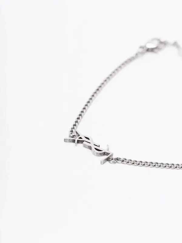 Saint Laurent Cassandre Charm Bracelet