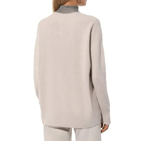 Brunello Cucinelli Cashmere Sweater - Cream