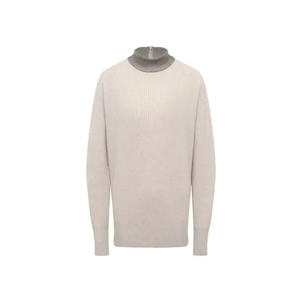 Brunello Cucinelli Cashmere Sweater - Cream