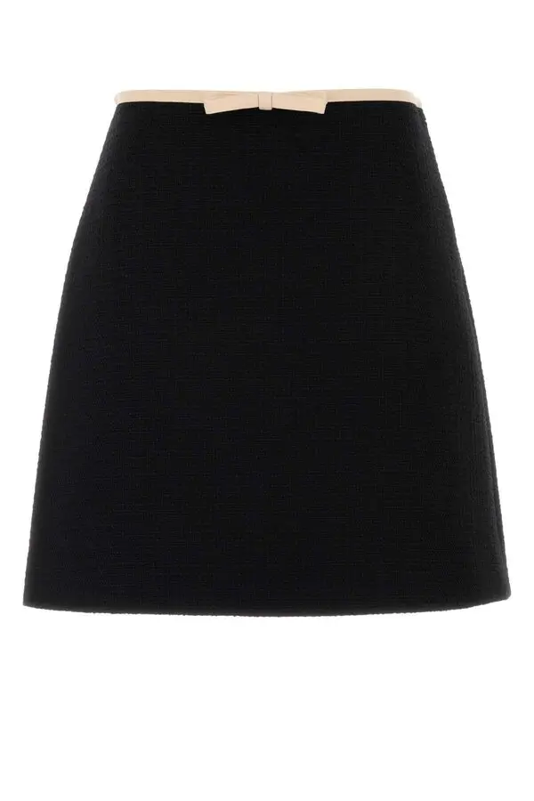 Valentino Garavani Tweed Mini Skirt