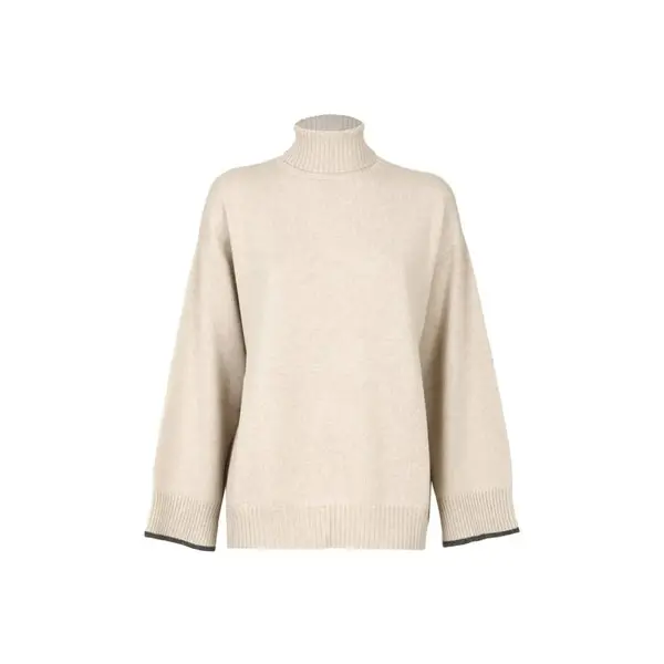 Brunello Cucinelli Cashmere Sweater - Cream