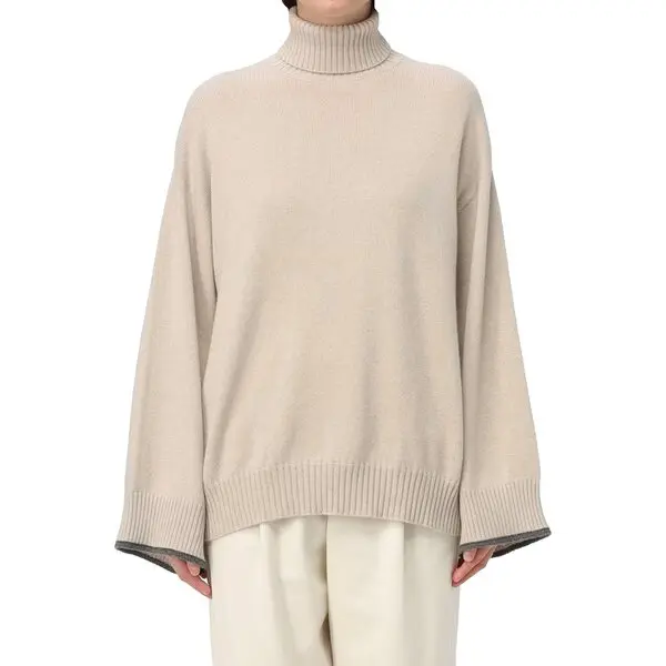 Brunello Cucinelli Cashmere Turtleneck - Cream