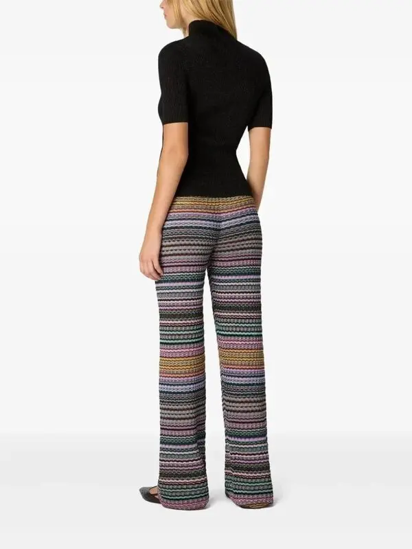 Missoni Patterned Viscose Pants - Multicolor
