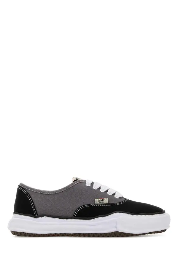 Mihara Yasuhiro Two-tone Canvas Sneakers - Multicolor