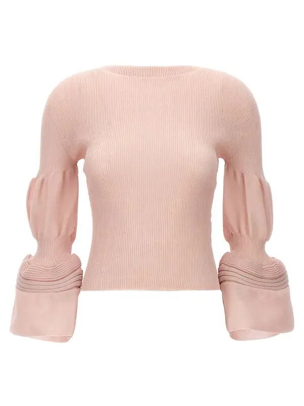 Issey Miyake Assemblage Knit Top - Pink
