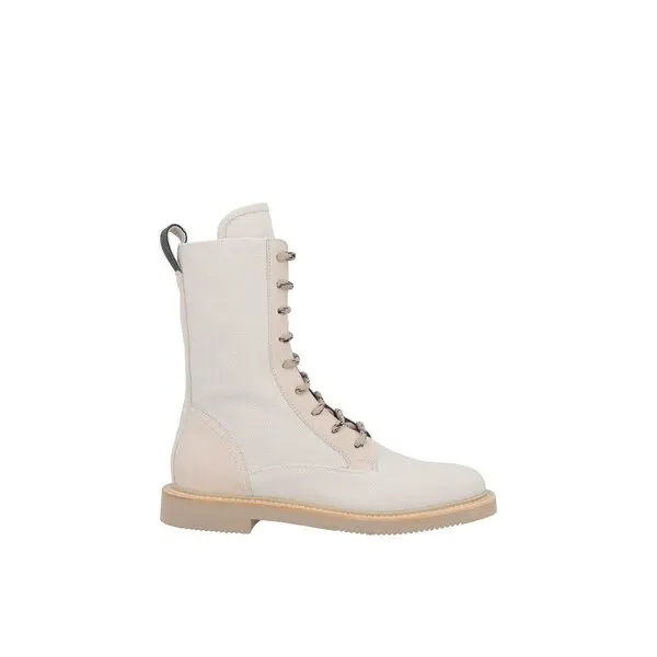 Brunello Cucinelli Ankle Boots - Cream