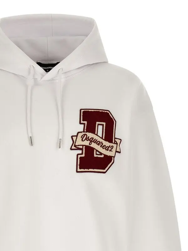 Dsquared2 Logo Patch Hoodie