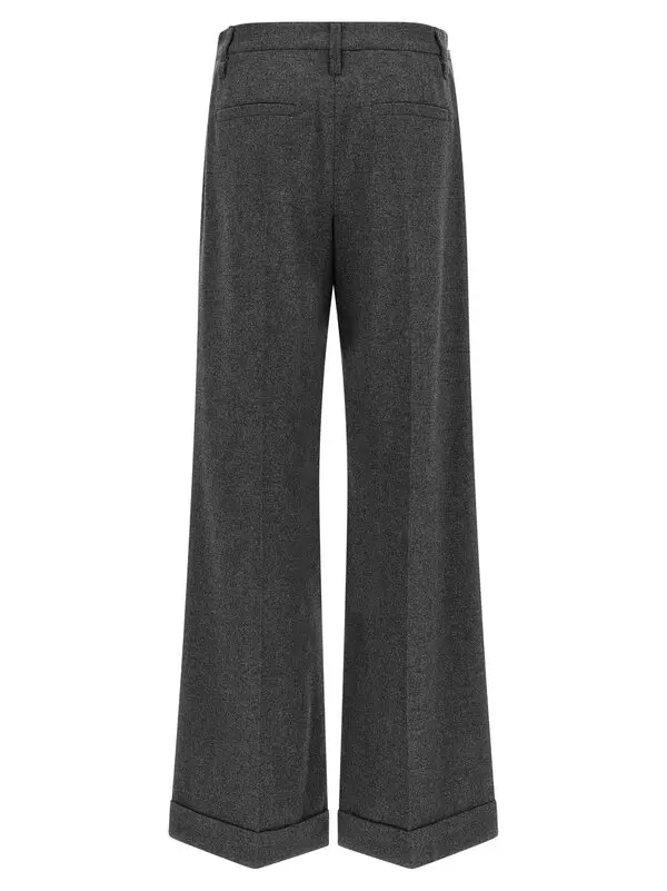 Brunello Cucinelli Wool And Cashmere Pants