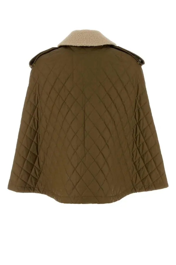 Burberry Cotton Cape - Green