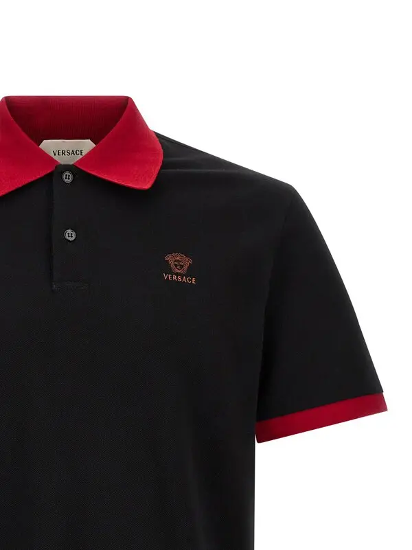 Versace Medusa' Polo Shirt