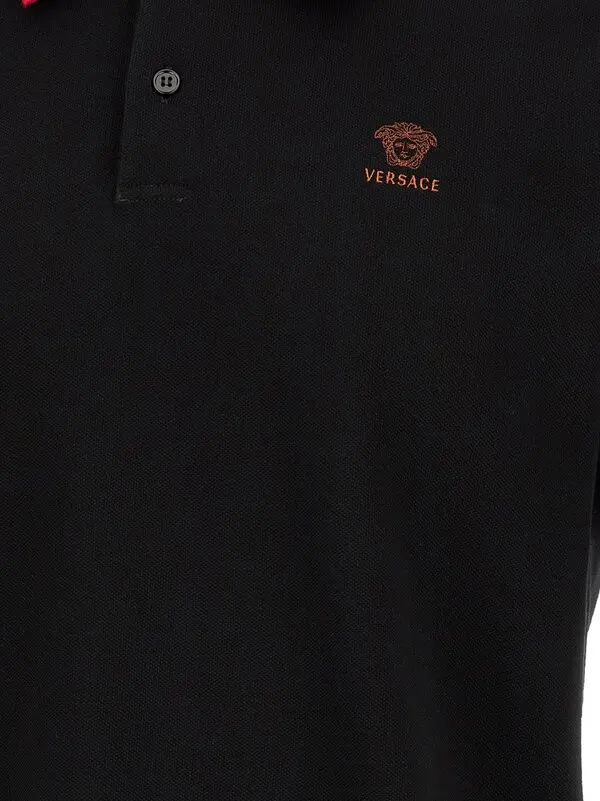Versace Medusa' Polo Shirt
