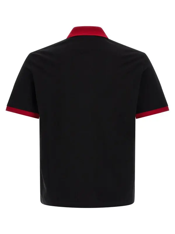 Versace Medusa' Polo Shirt - Black