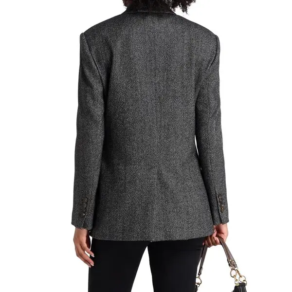 Brunello Cucinelli Herringbone Wool Blazer