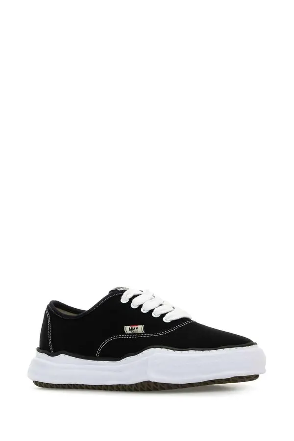 Mihara Yasuhiro Canvas Sneakers - Black