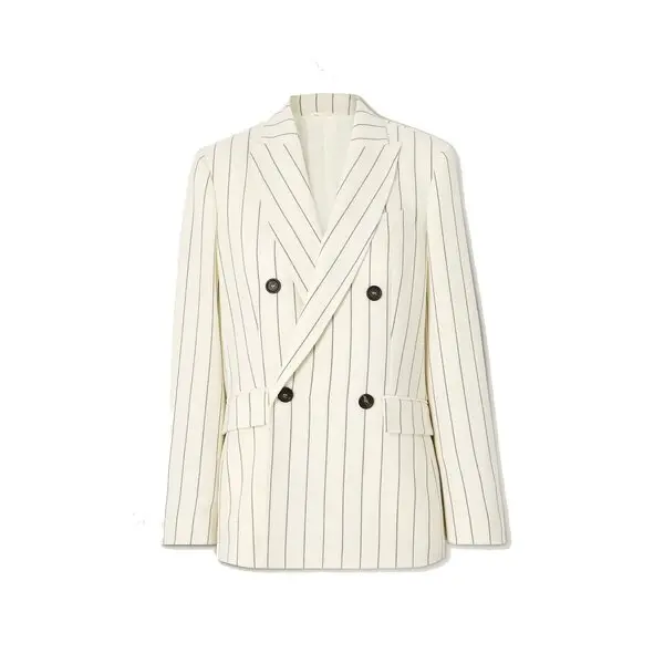 Brunello Cucinelli Wool Blazer - White