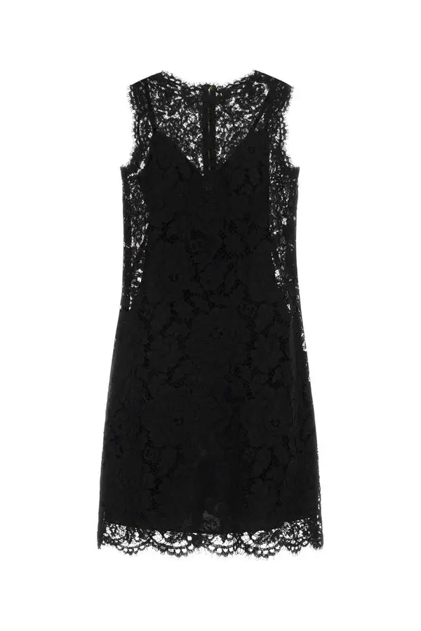 Dolce & Gabbana Lace Dress - Black