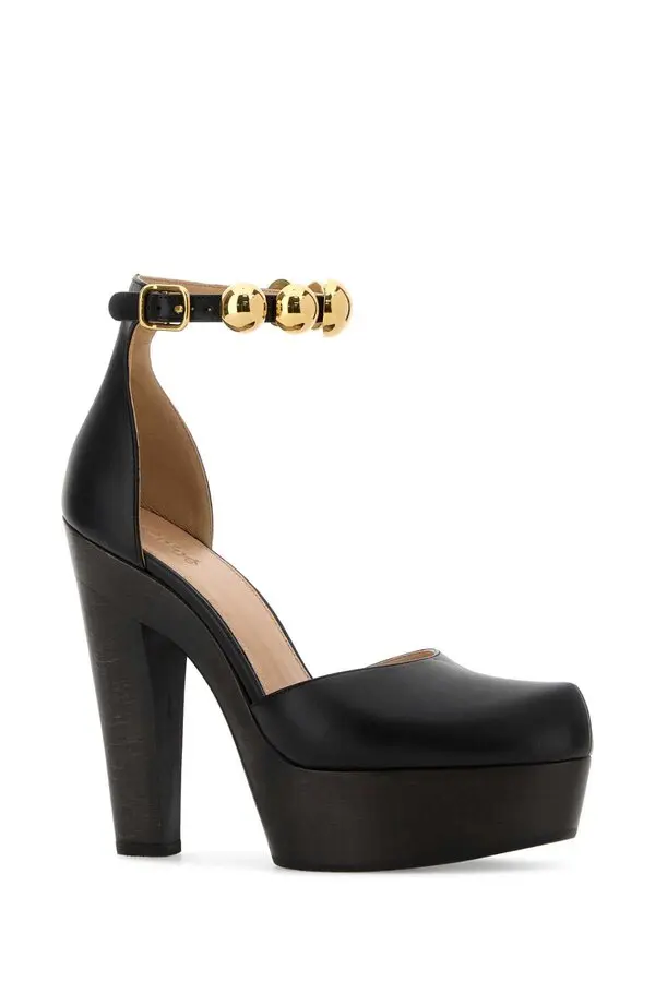 Chloé Leather Lola Pumps