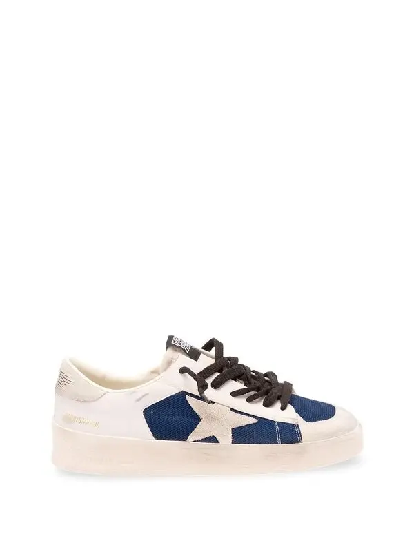 GOLDEN GOOSE Stardan Calf Leather Sneakers - Multicolor