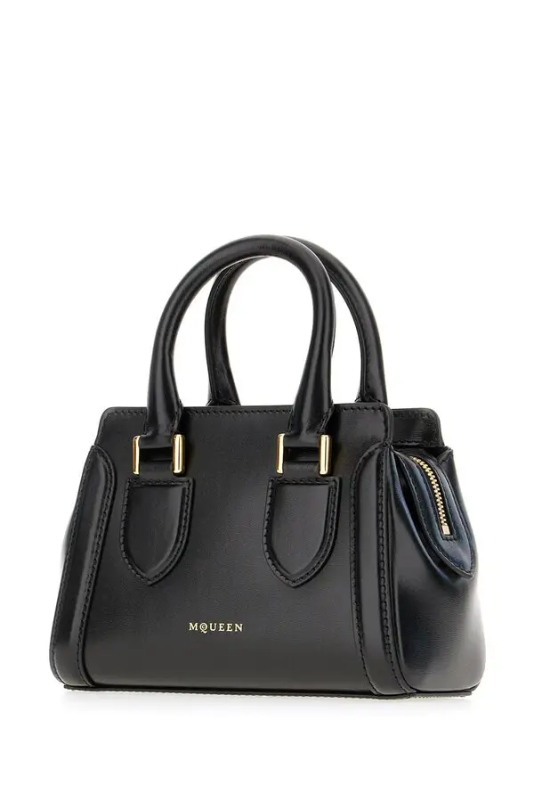 Alexander McQueen Leather Top Handle Handbag - Multicolor
