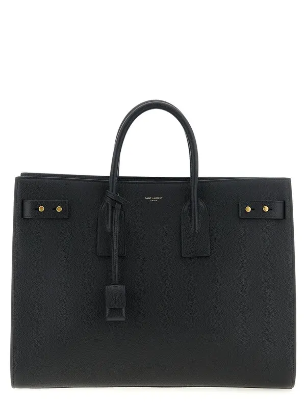 Saint Laurent Sac De Jour Handbag - Black
