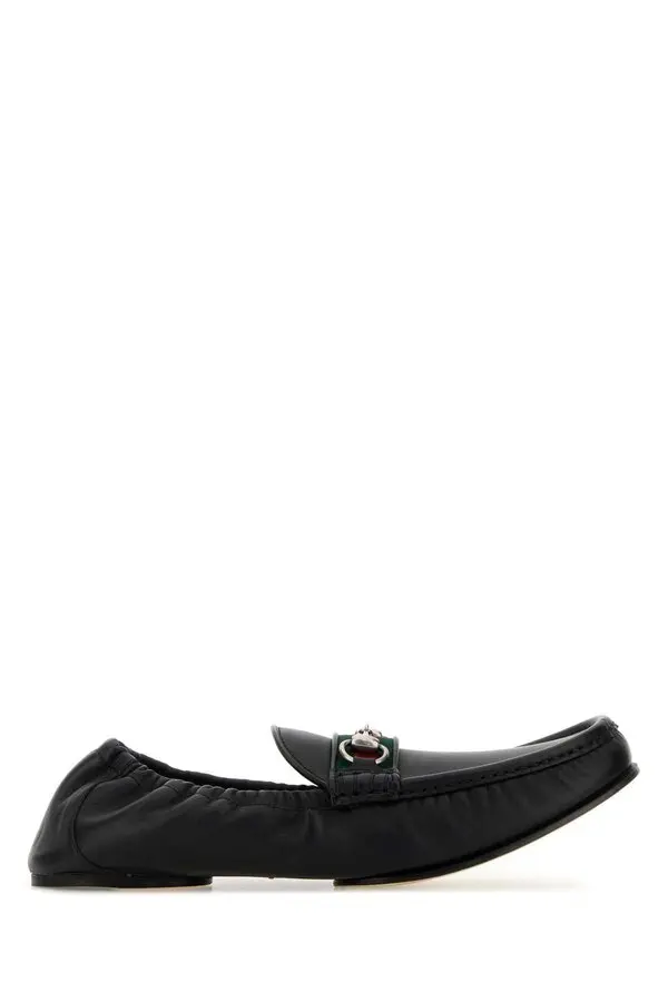 Gucci Leather Horsebit 1953 Loafers - Black