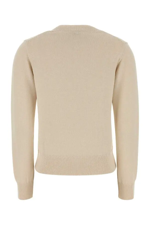 Kenzo Cream Cotton Blend Sweater