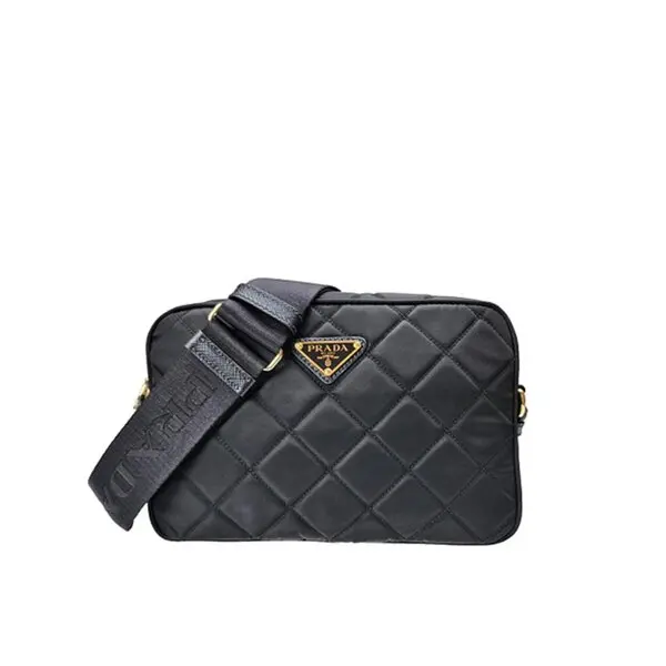 Prada Quilted Nylon Camera Bag