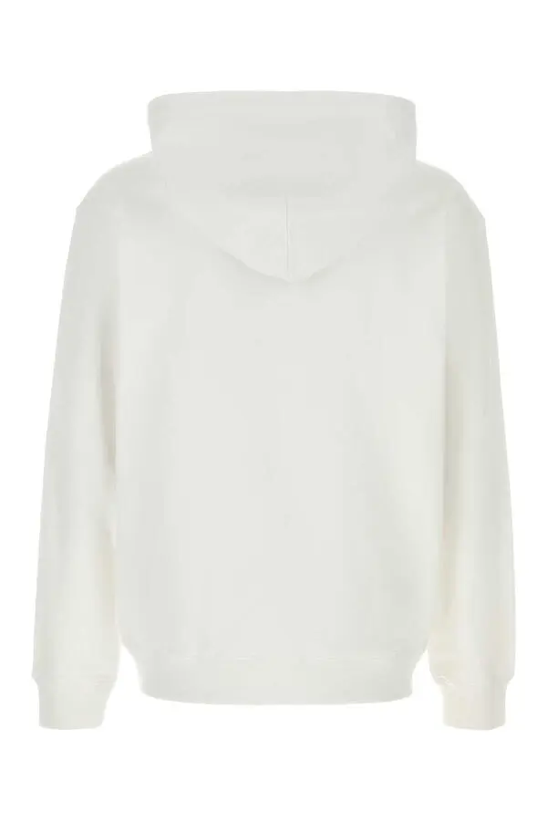 Gucci Cotton Sweatshirt With Embossed Detailing - White